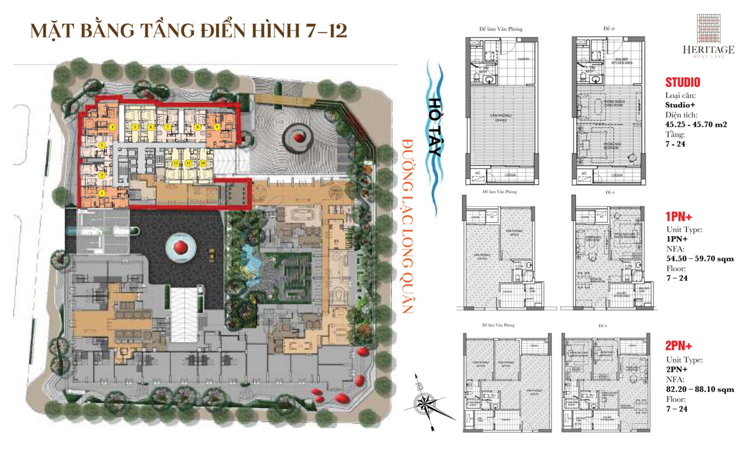 Soho Heritage West Lake Tây Hồ [Bảng Giá CĐT]