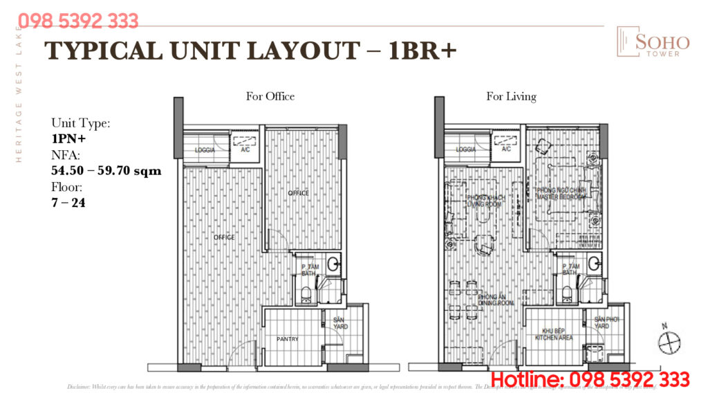 Soho Heritage West Lake Tây Hồ [Bảng Giá CĐT]