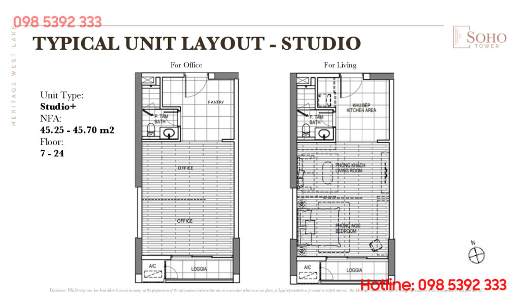 Soho Heritage West Lake Tây Hồ [Bảng Giá CĐT]